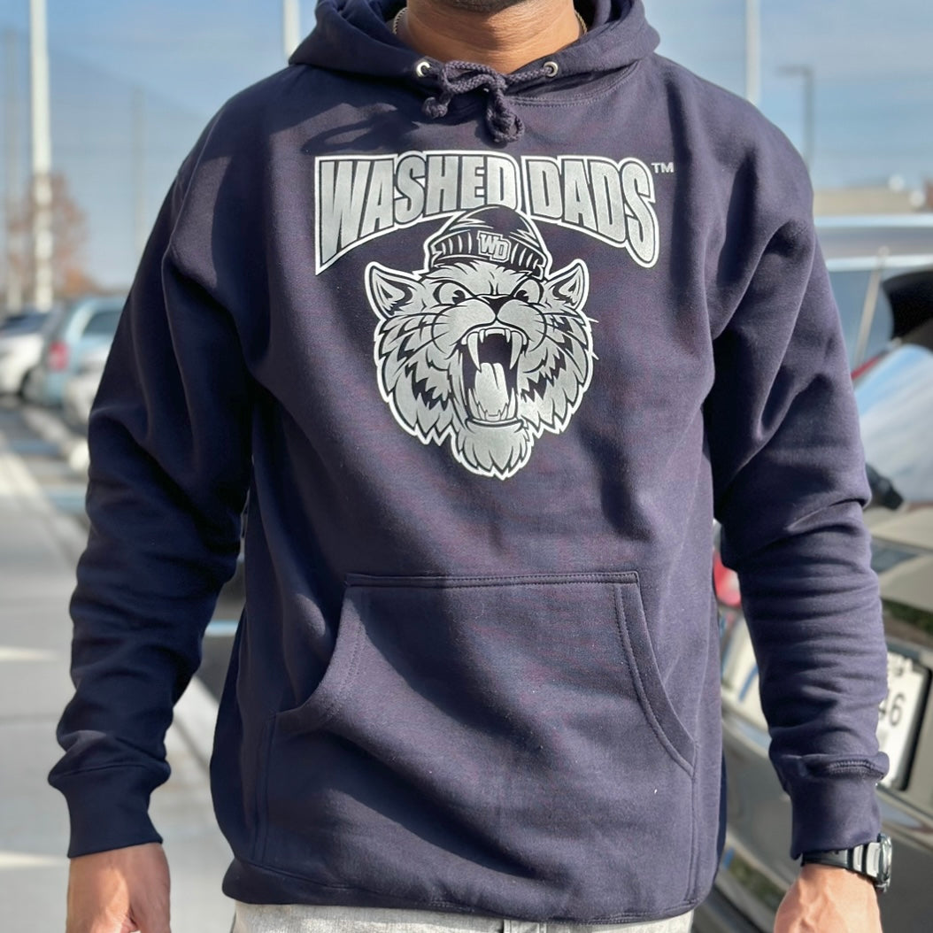 84 Navy Hoodie – Washed Dads